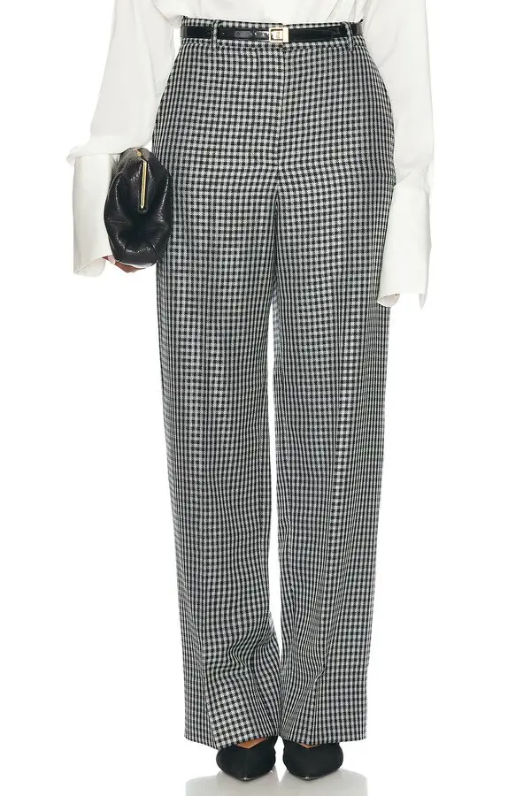 Stella McCartney Checked Loose Pant