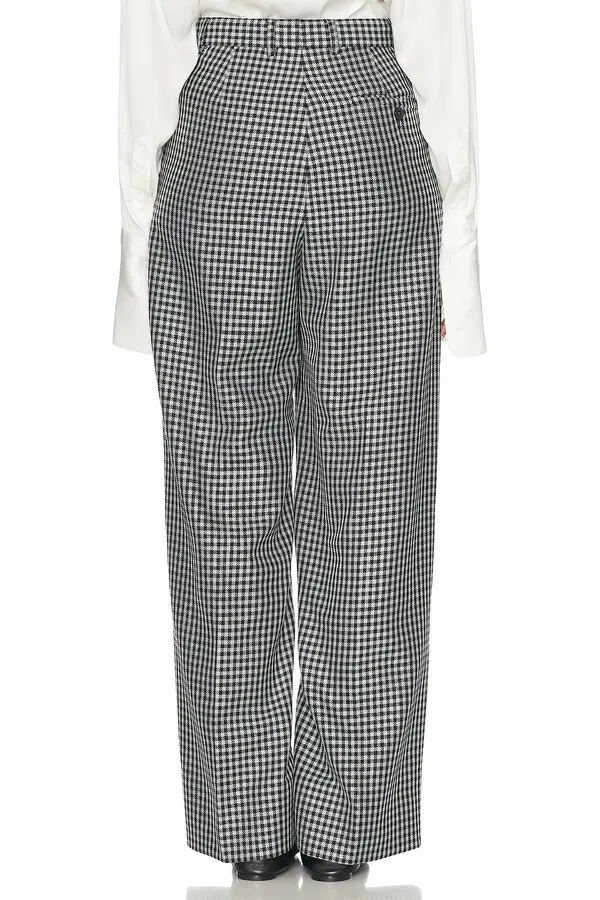 Stella McCartney Checked Loose Pant