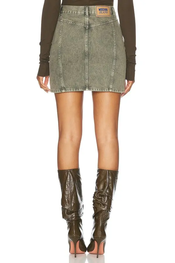 Moschino Denim Mini Skirt
