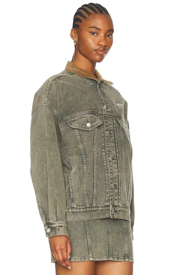 Moschino Denim Jacket - Multi Grey