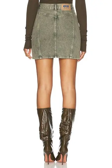 Moschino Denim Mini Skirt
