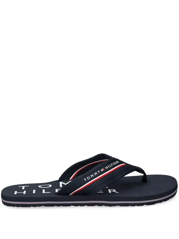 Tommy Hilfiger Logo-print Flip Flops