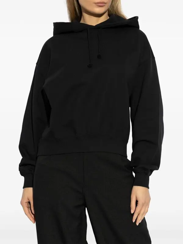 Y3 Logo-print Hoodie - Black