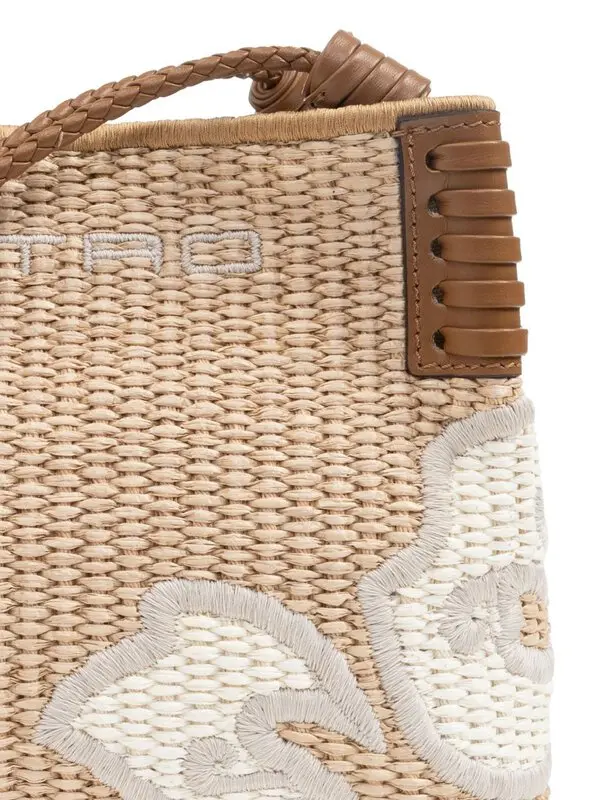 Etro Embroidered Shoulder Bag