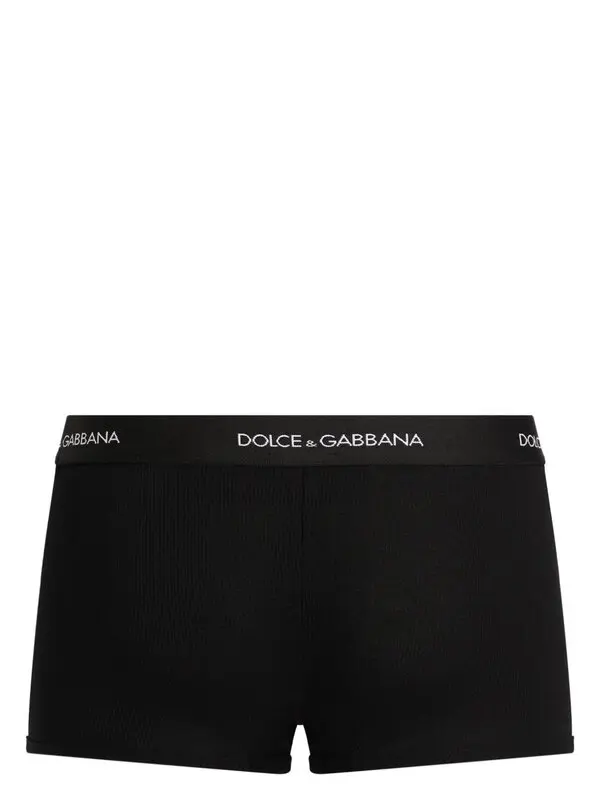 Dolce & Gabbana Cotton Boxers - Black