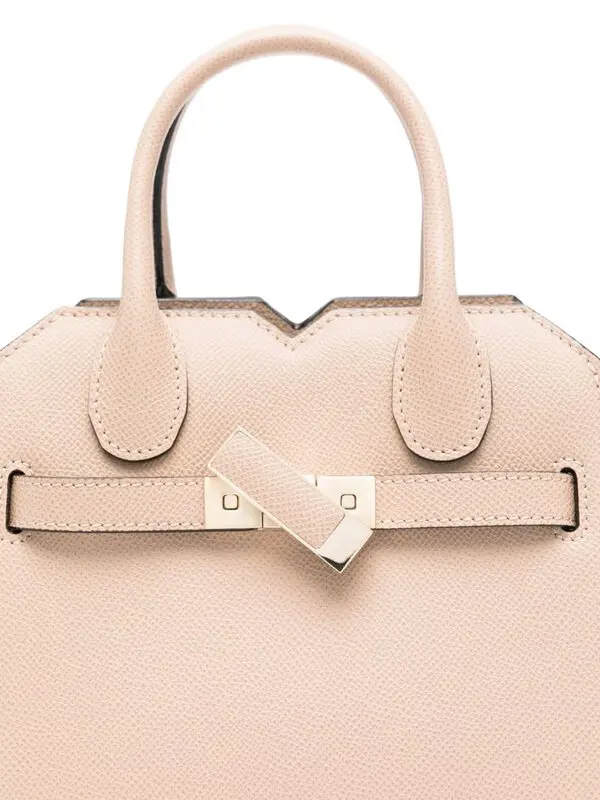 VALEXTRA Micro Milano Tote - Brown