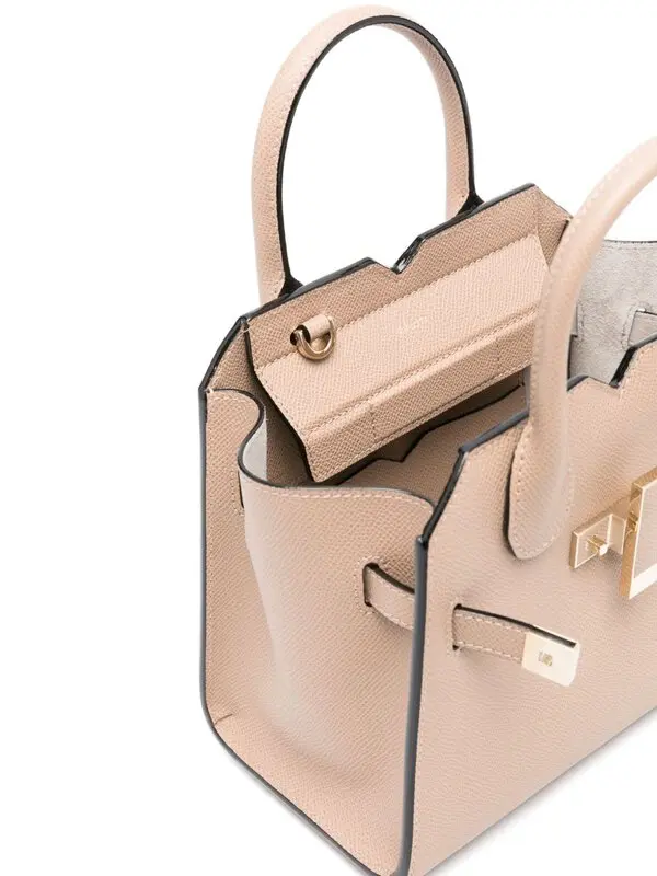 VALEXTRA Micro Milano Tote - Brown