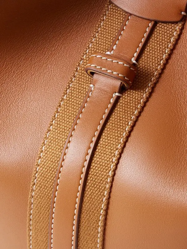 Loro Piana Bale Large Leather Tote - Brown