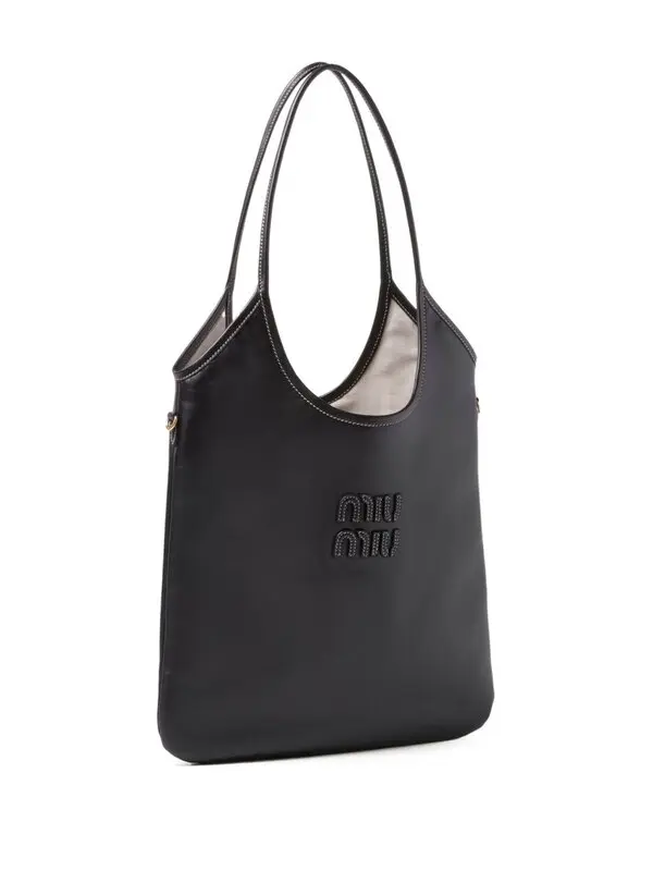 Miu Miu Ivy Tote Bag - Black
