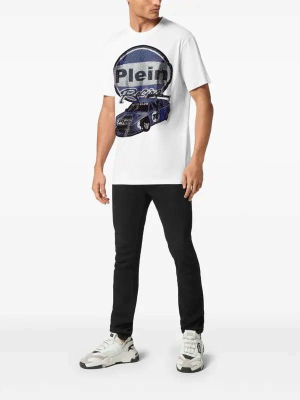 Philipp Plein Cars Racing T-shirt - White