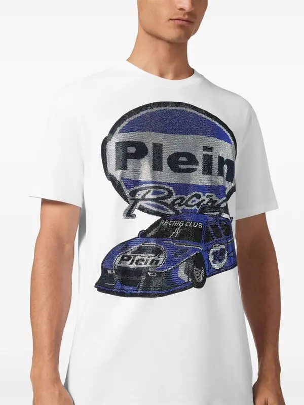 Philipp Plein Cars Racing T-shirt - White