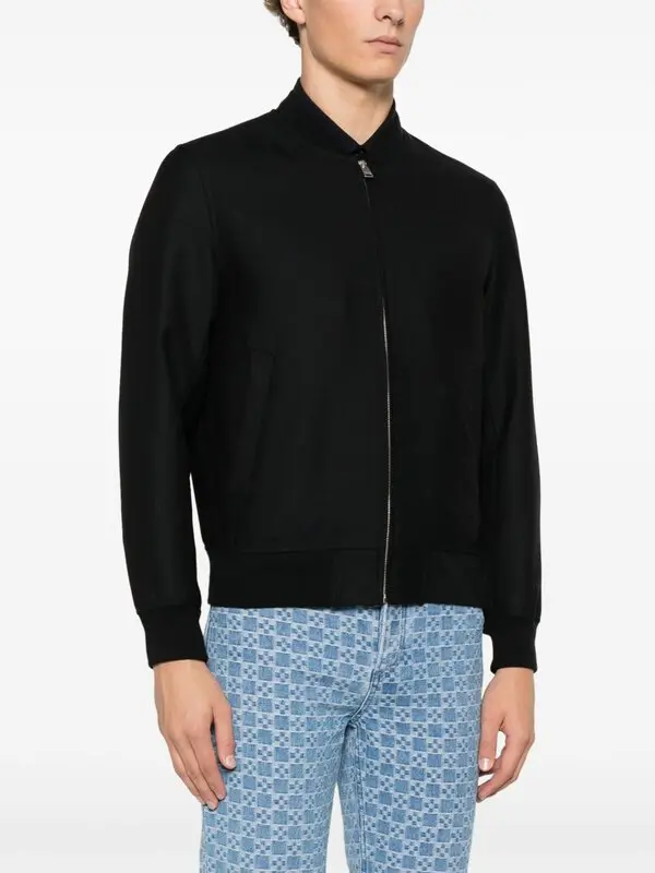 Sandro Teddy Bomber Jacket - Blue