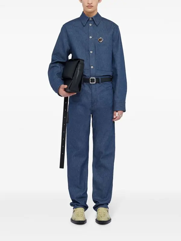 JIL SANDER Panelled Denim Trousers