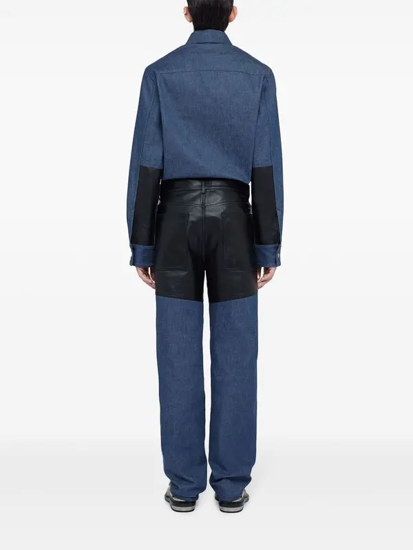 JIL SANDER Panelled Denim Trousers