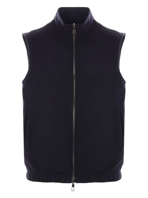 Loro Piana Reversible High-neck Gilet
