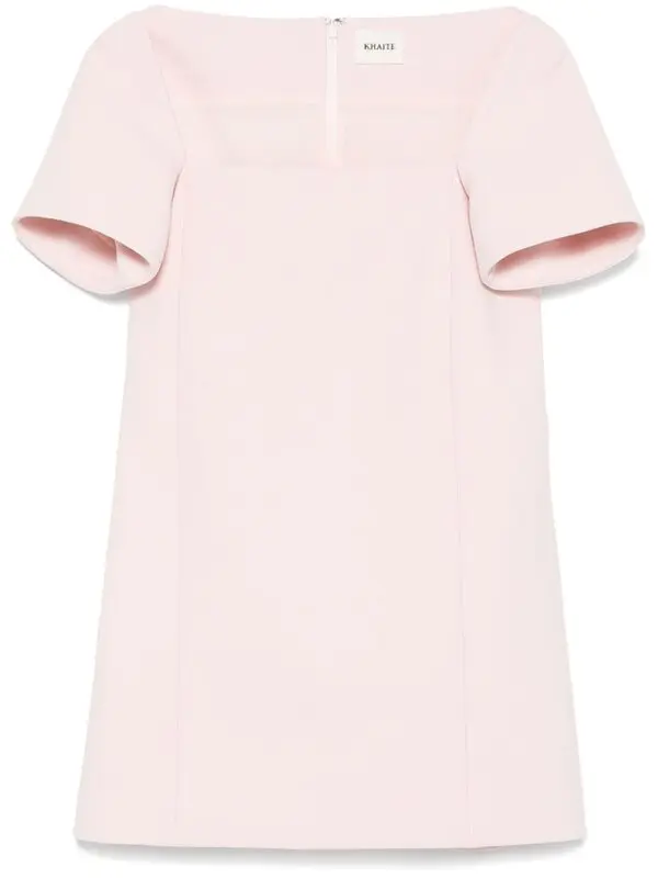 Khaite Benji Mini Dress - Pink