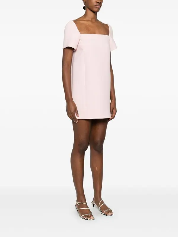 Khaite Benji Mini Dress - Pink