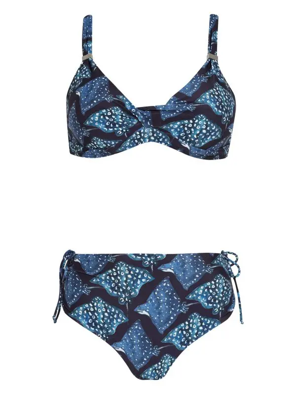 LYGIA & NANNY Marcela Bikini Set - Blue
