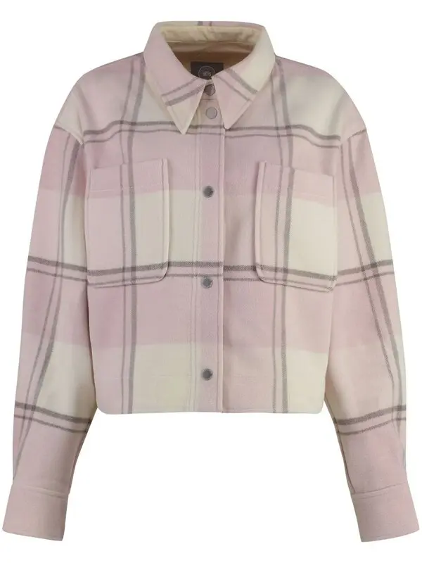Canada Goose Almandine Plaid Jacket - Neutrals