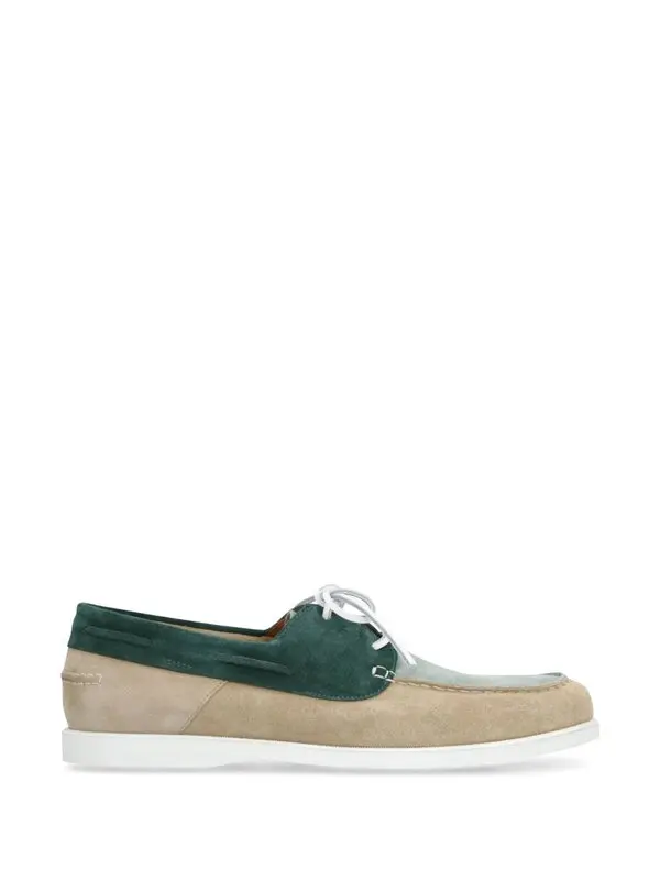 DOUCAL'S Suede Boat Shoes
