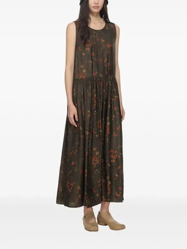 UMA WANG Ardal Dress - Brown