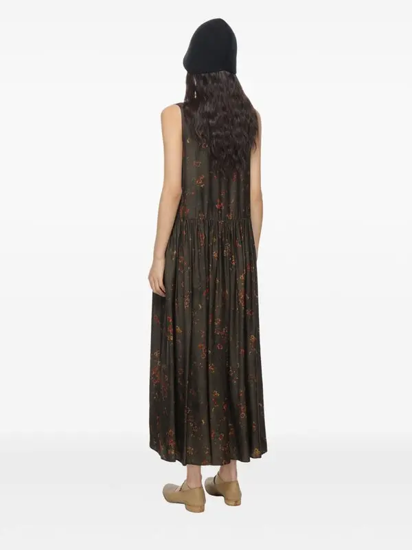 UMA WANG Ardal Dress - Brown