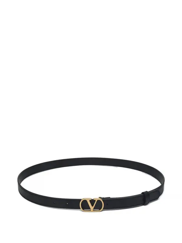 Valentino Garavani Vlogo Signature Belt - Black