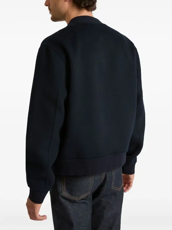 YVES SALOMON Wool-cashmere Varsity Jacket
