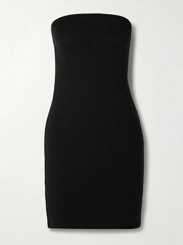 THE PARK Chiara Strapless Mini Dress - Black