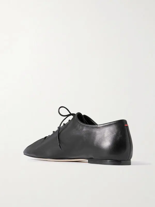 AeydĒ Isla Leather Brogues - Black