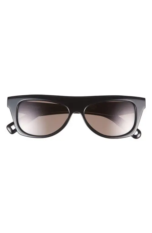 Jacquemus Les Lunettes Pina Sunglasses - Black/ Silver/ Grey