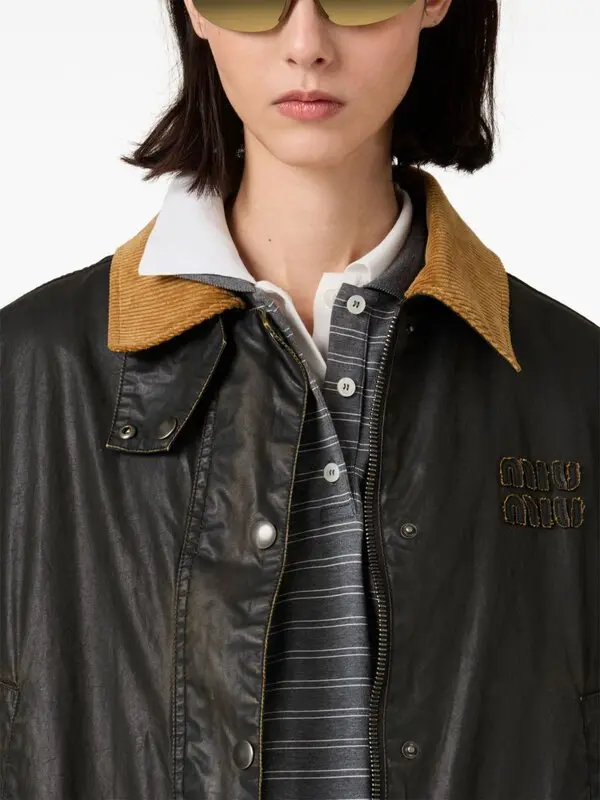 Miu Miu Poplin Gilet