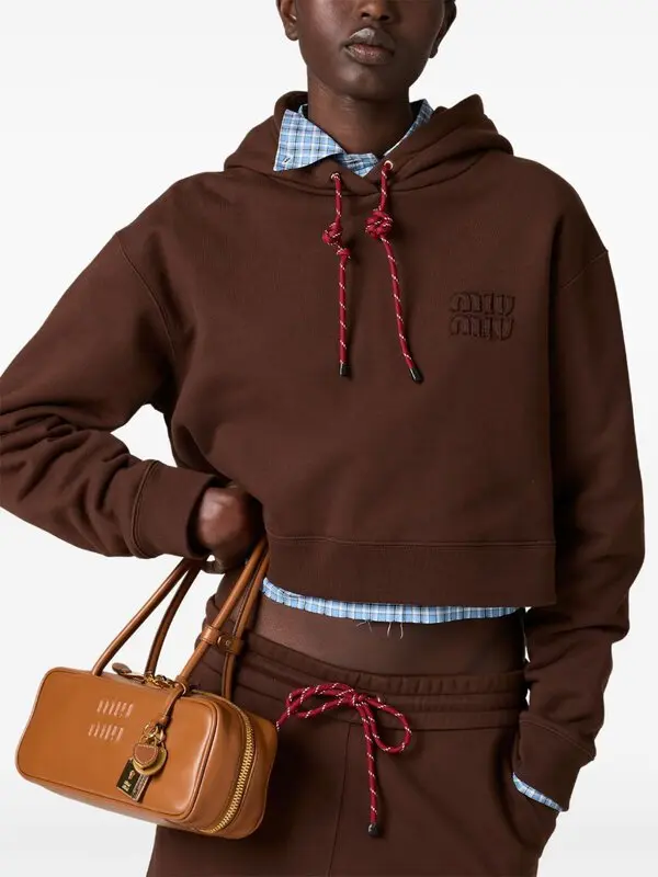 Miu Miu Cotton Fleece Hoodie