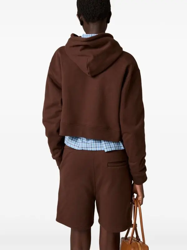 Miu Miu Cotton Fleece Hoodie