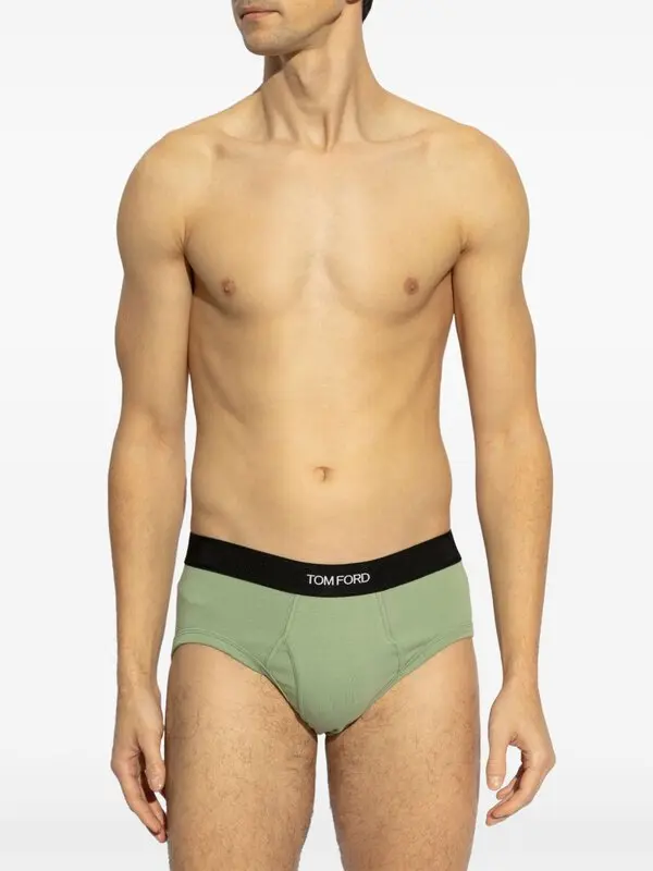 TOM FORD Logo-print Briefs