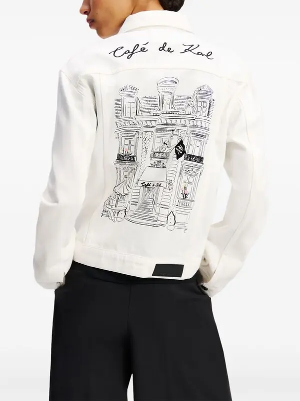 Karl Lagerfeld X Jorge Parra Denim Jacket