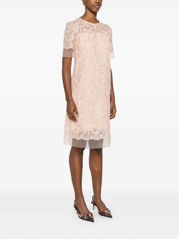Ermanno Scervino Lace Midi Dress