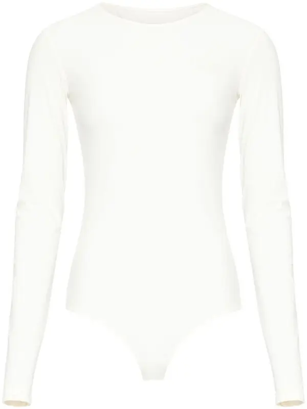 MAISON MARGIELA Numbers-motif Bodysuit - White