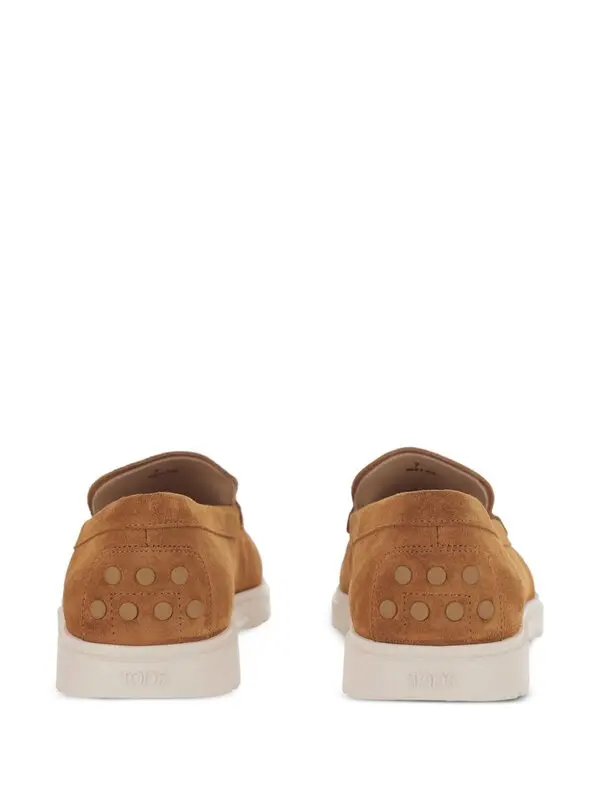 TOD'S Suede Loafers - Brown