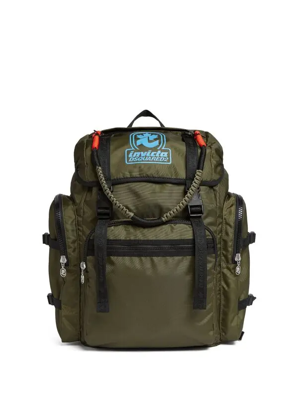 Dsquared2 X Invicta Logo-print Backpack - Green