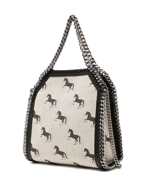 Stella McCartney Eco Horses Jacquard Tote
