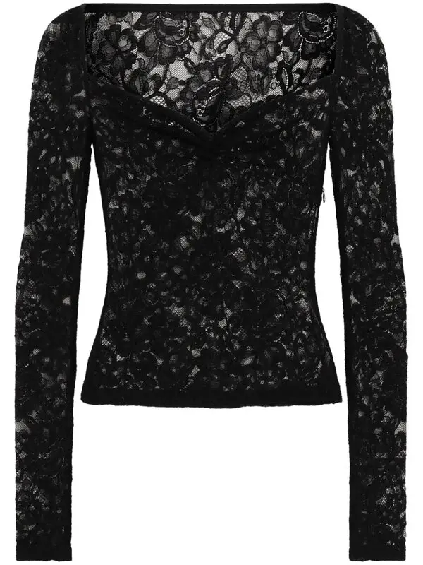 Dolce & Gabbana Floral-lace Top