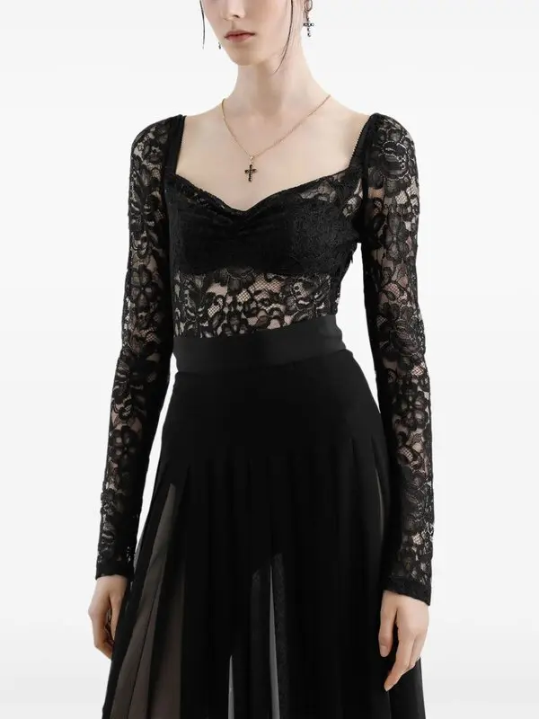 Dolce & Gabbana Floral-lace Top