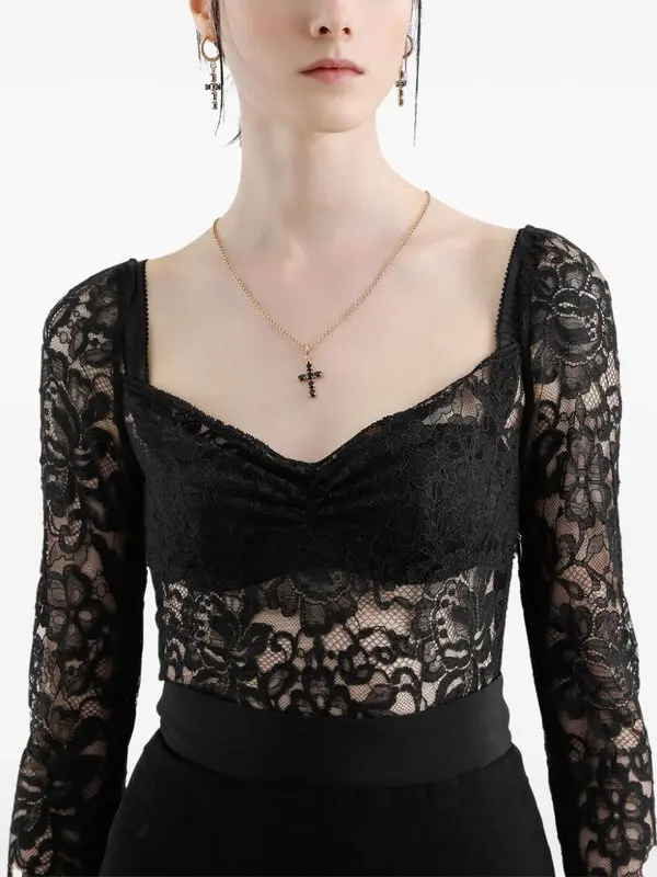 Dolce & Gabbana Floral-lace Top