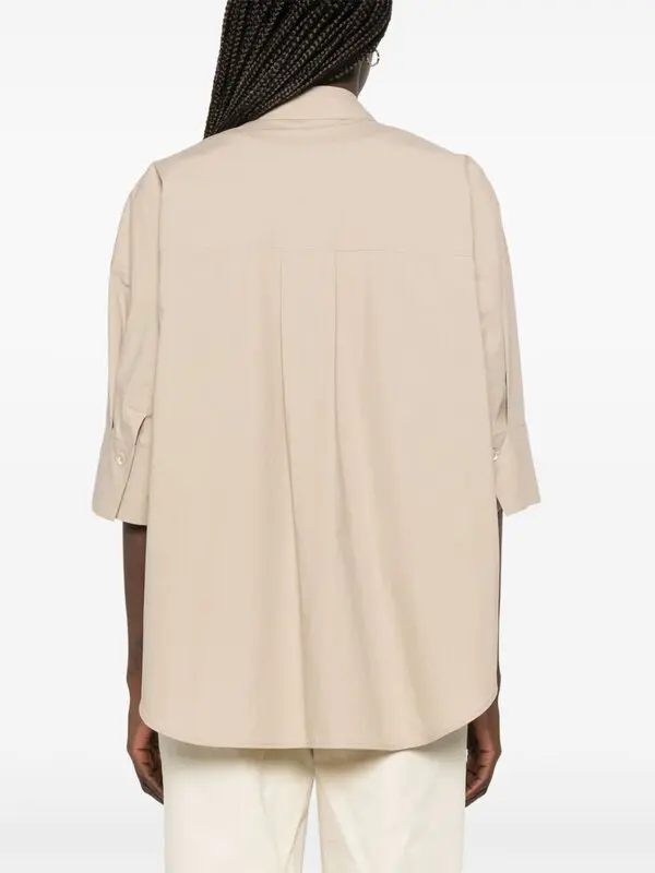 P.a.r.o.s.h Embellished Shirt - Neutrals