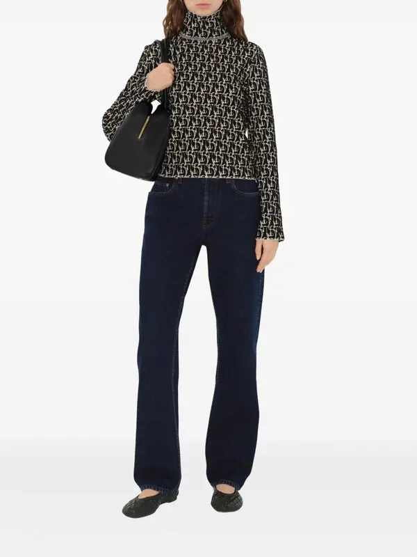 Burberry B Charm Intarsia Sweater