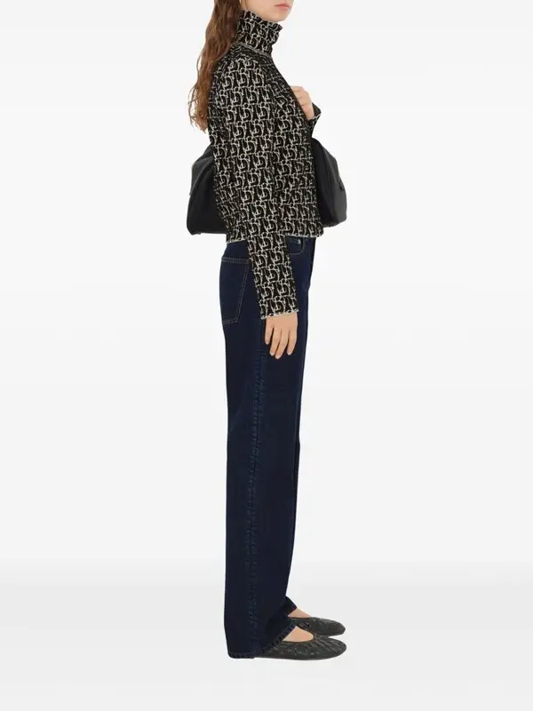 Burberry B Charm Intarsia Sweater