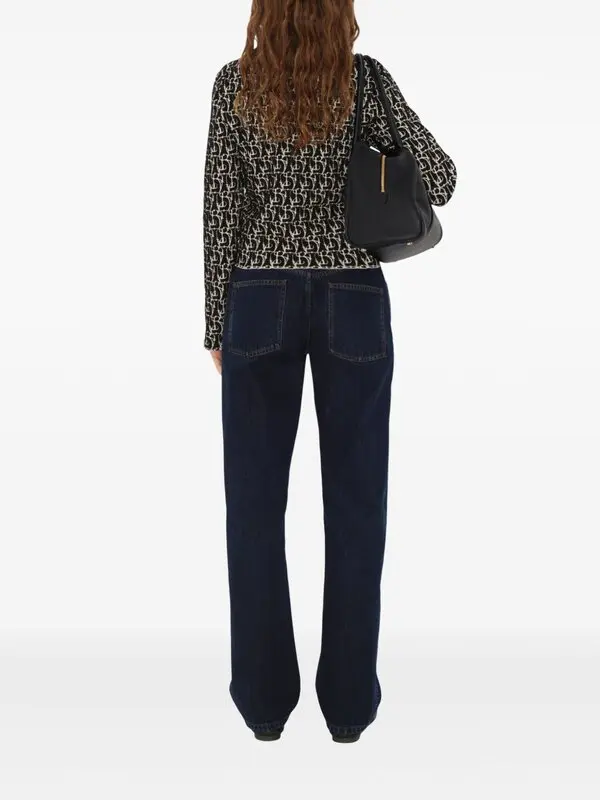 Burberry B Charm Intarsia Sweater