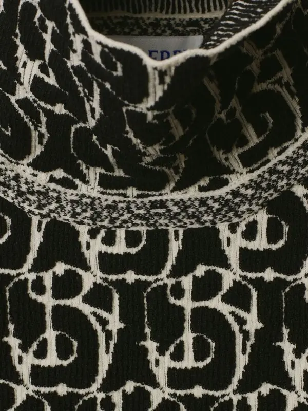 Burberry B Charm Intarsia Sweater