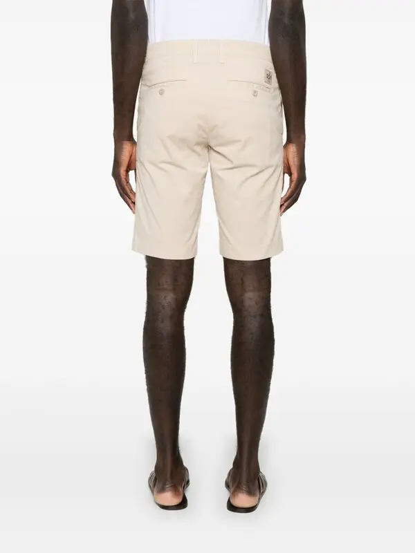 Jacob Cohen Logo-plaque Chino Shorts - Neutrals